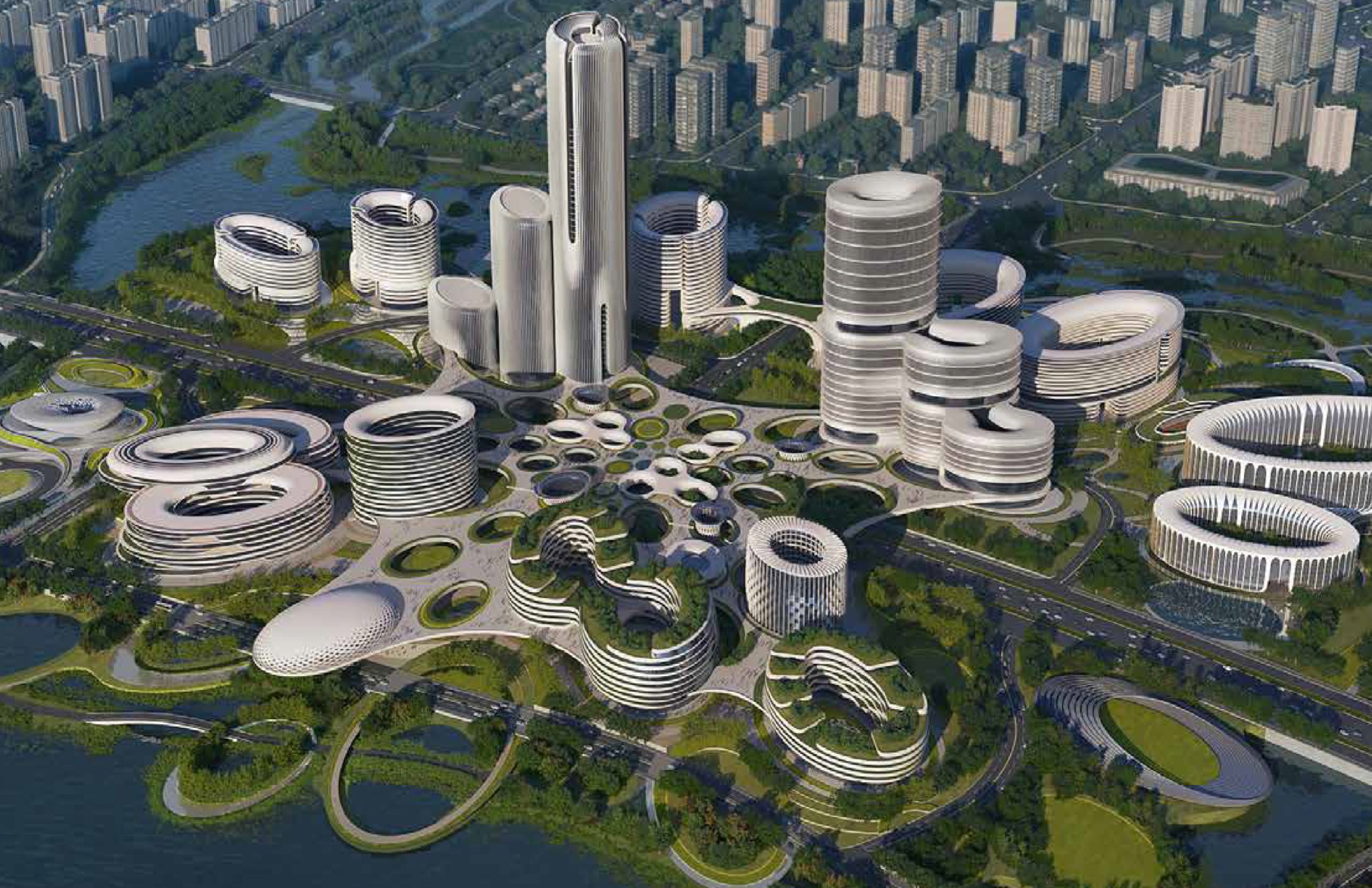 Unicorn Island Masterplan - OVI - Office for Visual Interaction